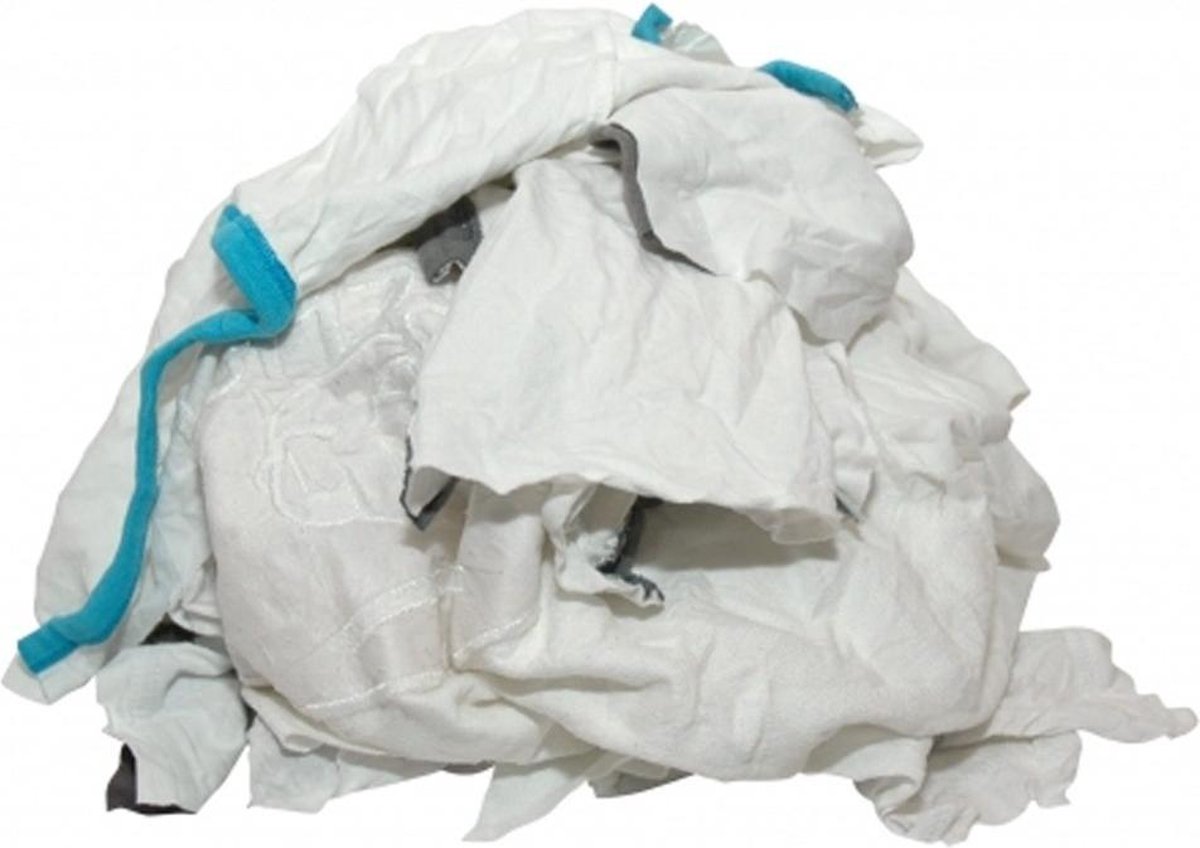 Poetsdoeken Wit - 10kg doos | bol.com