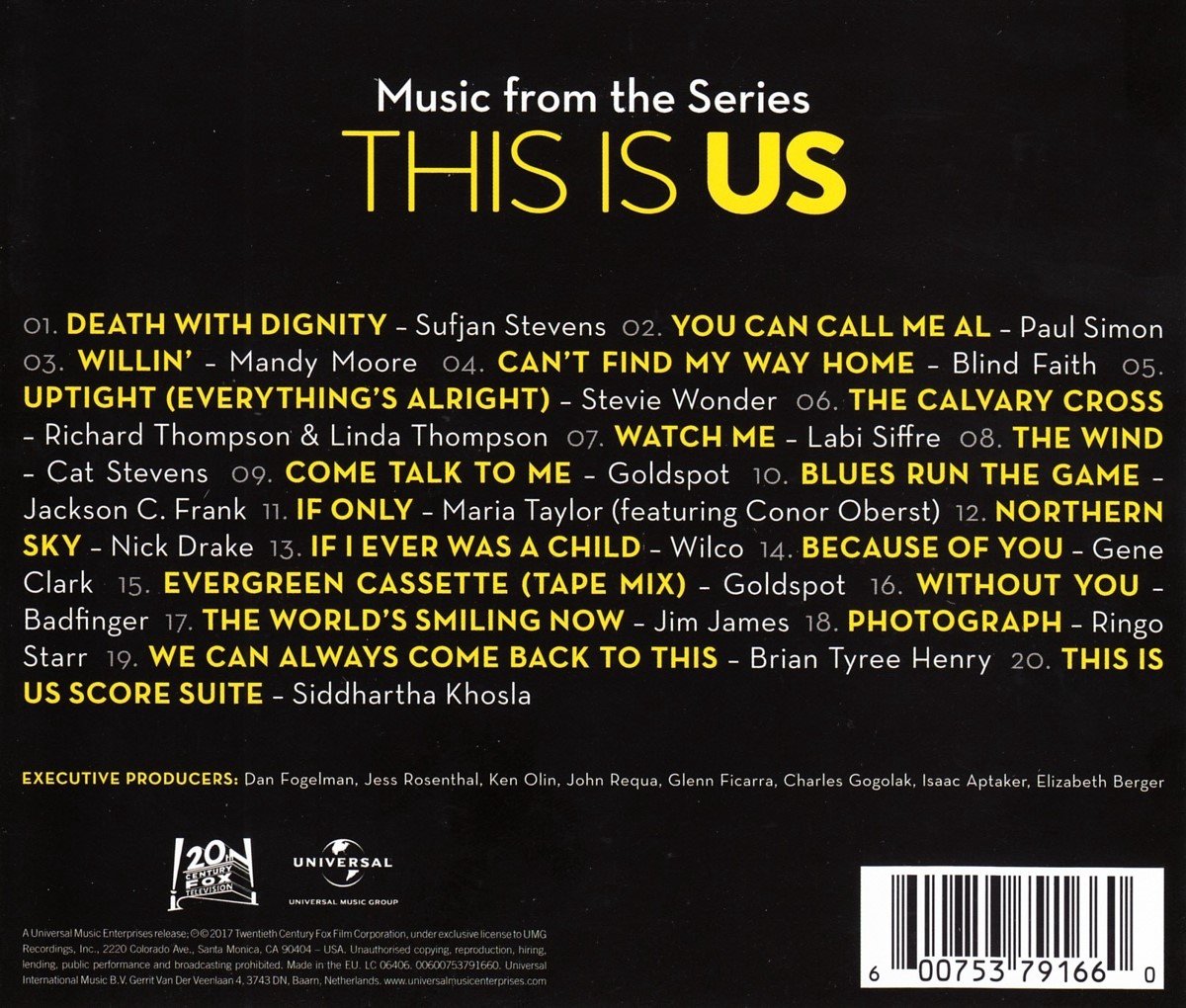 Various Artists - This Is Us (Music From The Series) (CD), various ...