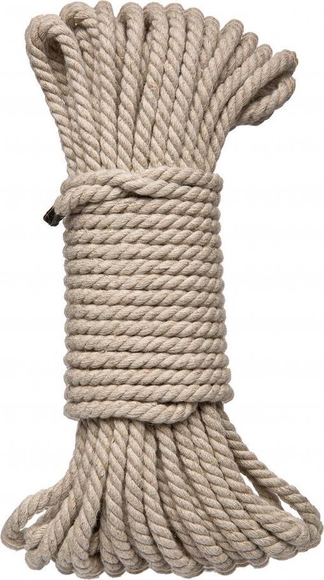 Doc Johnson - Kink - Hogtied - Bind & Tie - 6mm Hemp Bondage Rope - 50 Feet | bol.com