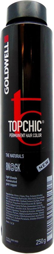 Goldwell Topchic Hair Color bus - 250 ml 8N@GK | bol