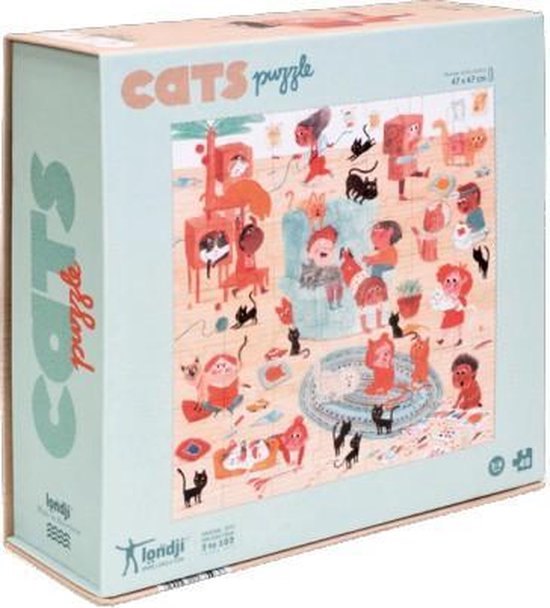 Cats katten puzzel (3+) - Londji | bol