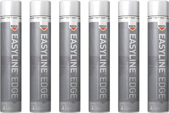 Easyline Edge markeerverf, 6 stuks Wit | bol