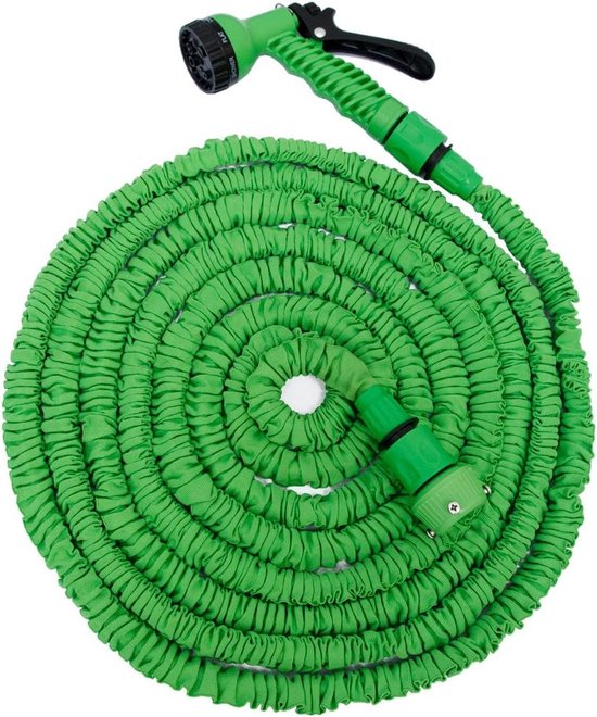 eyepower Tuinslang 5m-15m - flexibele Waterslang incl. 7-voudige ...