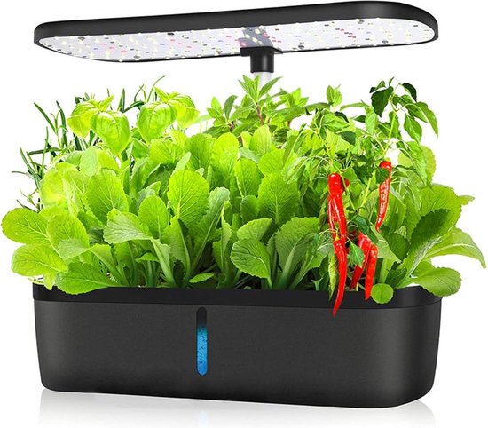 Hydrocultuur Systeem – Kweekset met LED-Belichting – Hydroponics ...