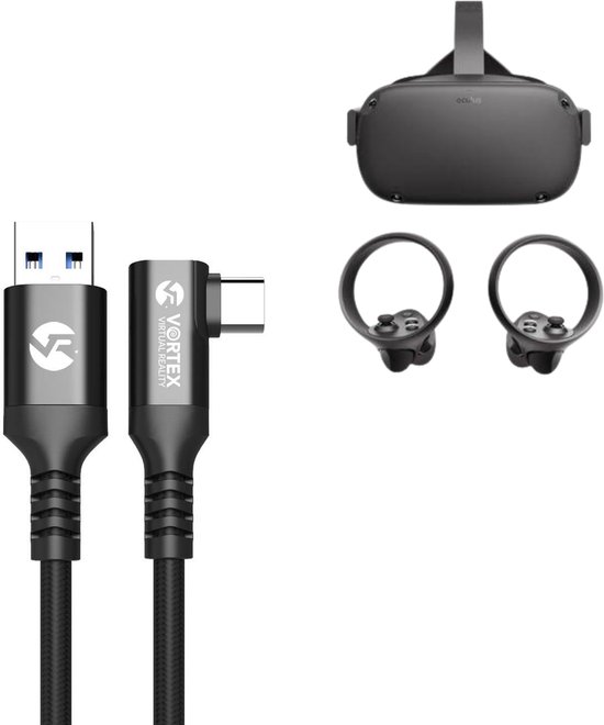 5m kabel van VortexVR USB-A naar USB-C voor Meta Quest Link | Quest 3 ...