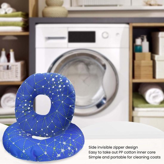 Oorpijn donutkussen - Piercing kussen met gat voor oor - Nekkussen voor zijslapers... | bol