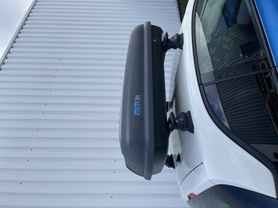 Dakkoffer PerfectFit 400 Liter + Dakdragers geschikt voor Ford Puma MPV ...
