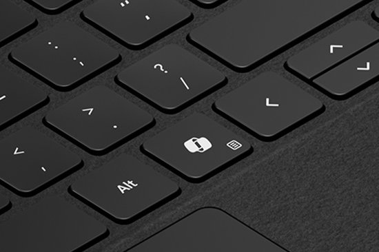 Microsoft Surface Pro toetsenbord - Met penopslag - QWERTY - Sapphire | bol