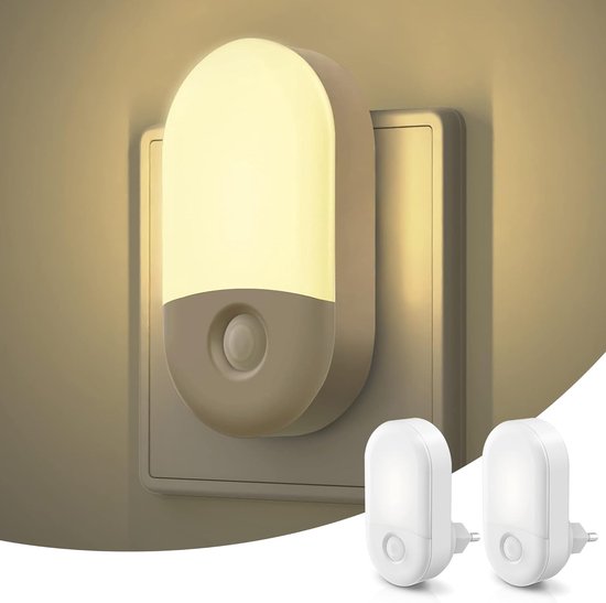 LED Nachtlampje met Automatische Lichtsensor voor Kinderen ...