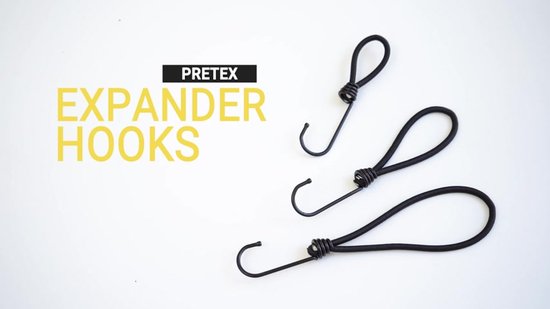 PRETEX Bungee Koorden met Haken 25st x 23 cm Universele Koord Pakket en ...
