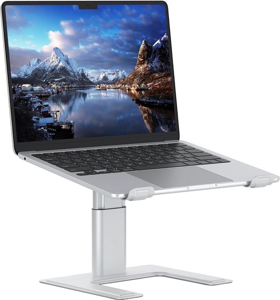 Laptop Verhoger Verstelbare laptopstandaard Ergonomisch Aluminium ...