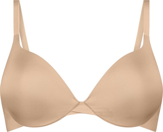 Hunkemöller Dames Lingerie Voorgevormde push-up beugel bh Smooth - Beige - maat A75 | bol