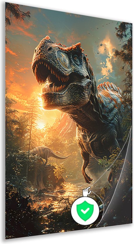 Dinosaurus poster - Dier wanddecoratie - Posters Natuur - Wanddecoratie ...