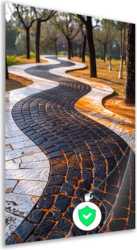 Pad poster - Object posters - Poster Bomen - Wanddecoratie landelijk ...