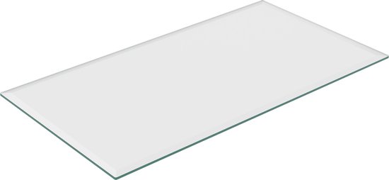 glasplaat 8 mm - gehard veiligheidsglas - tafel, kachel - vierkante ...