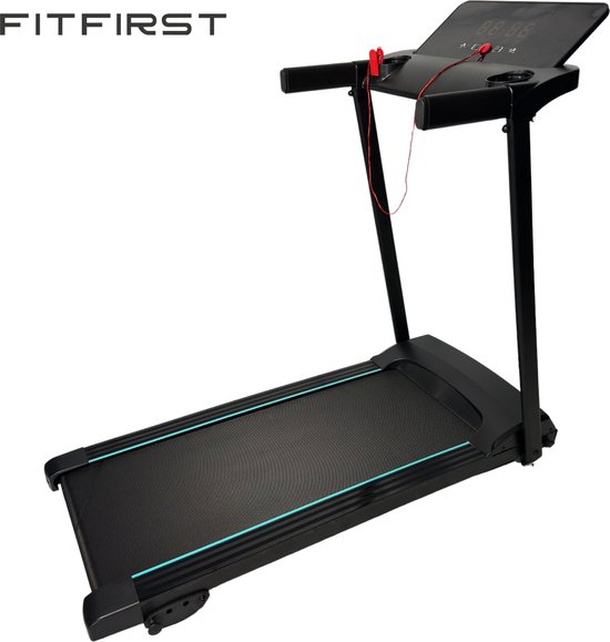 FitFirst® Runner - Inklapbare Loopband - Tot 12 km/u en 3% Hellingshoek - Anti-slip... | bol