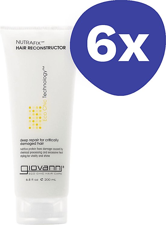 Giovanni Nutrafix Hair Reconstructor (6x 200ml) | bol