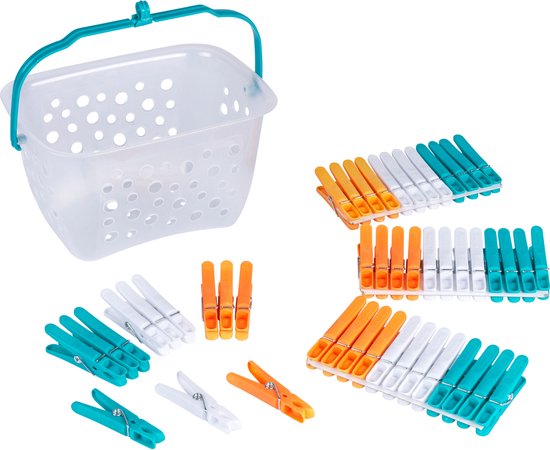 Beldray Peg mand met 48 kledingstukken waspennen Ultra Grip Washing ...
