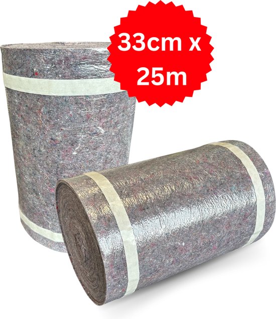Schildersvlies Pro - 0.33M x 25M - Afdekvlies - Stucloper Vilt ...