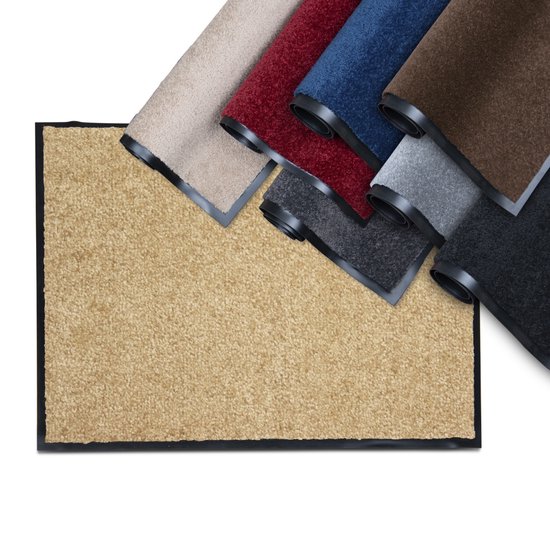 Deurmat Studio M - COLOUR PRO - Droogloopmat binnen - 60X90 cm - Beige ...