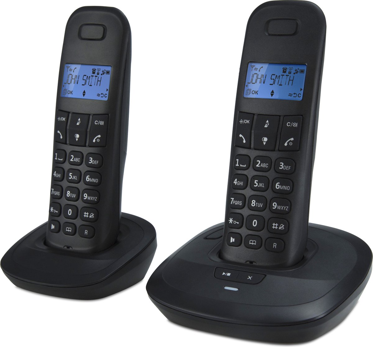 Teleline Tel-170ZT DECT telefoon met 2 handposten - Antwoordapparaat ...