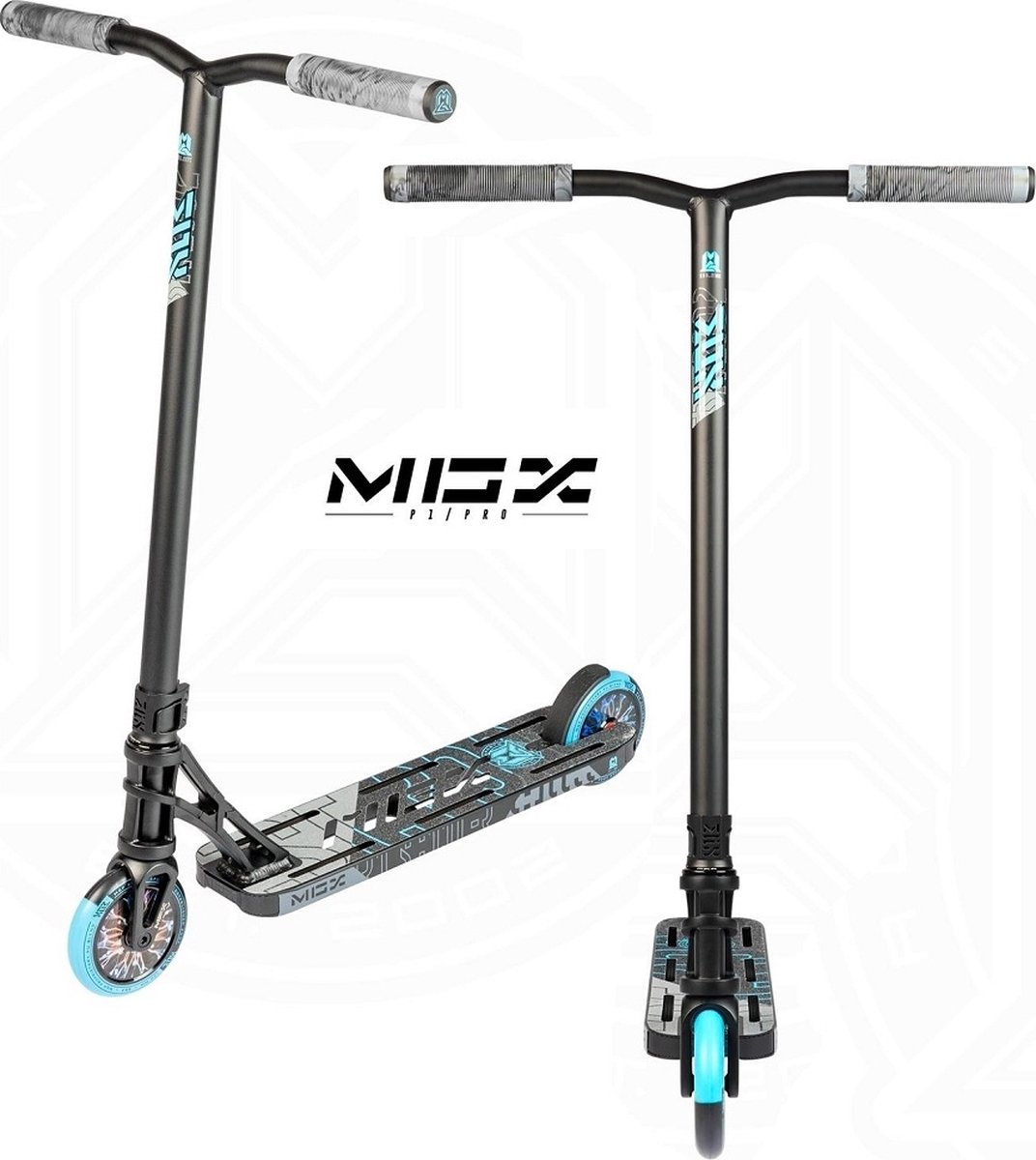 MGP MGX P1 Pro stuntstep black Blue | bol.com
