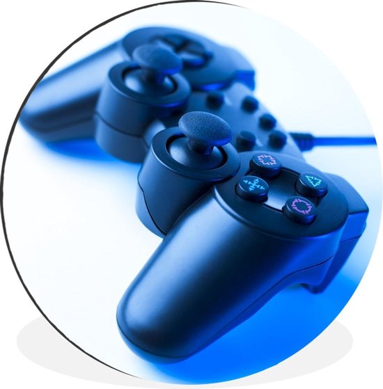 Playstation Controller Wall Circle Aluminium ⌀ 60 cm - Tirage photo sur ...