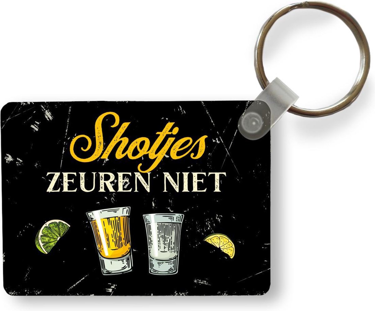 Sleutelhanger - Shotjes - Drank - Quotes - Uitdeelcadeautjes - Plastic ...