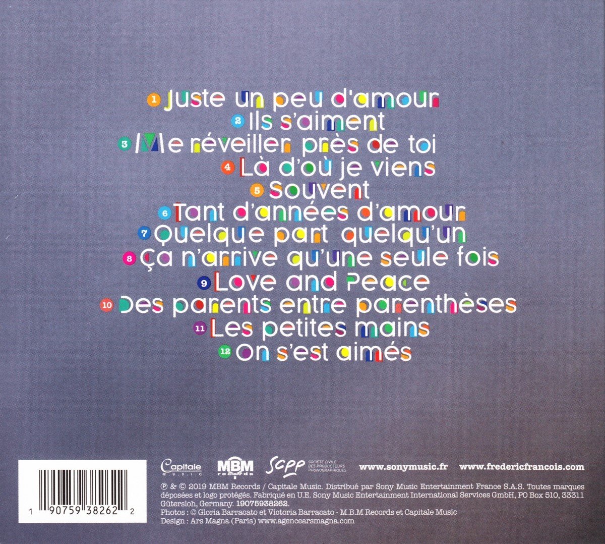 Frederic François - Juste Un Peu D'amour (CD), Frederic Francois | CD ... Frederic François - Juste Un Peu D'amour (CD), Frederic Francois | CD ...