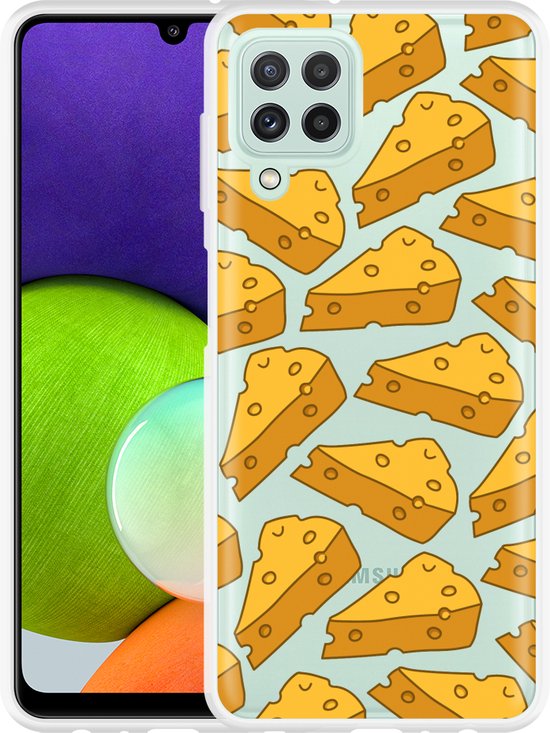 Samsung Galaxy A22 4G Cheesy - Designed by Cazy | bol.com