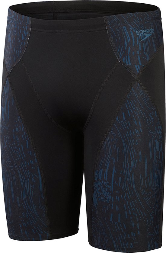Speedo endurance max compression jammer zwart & blauw - M | bol