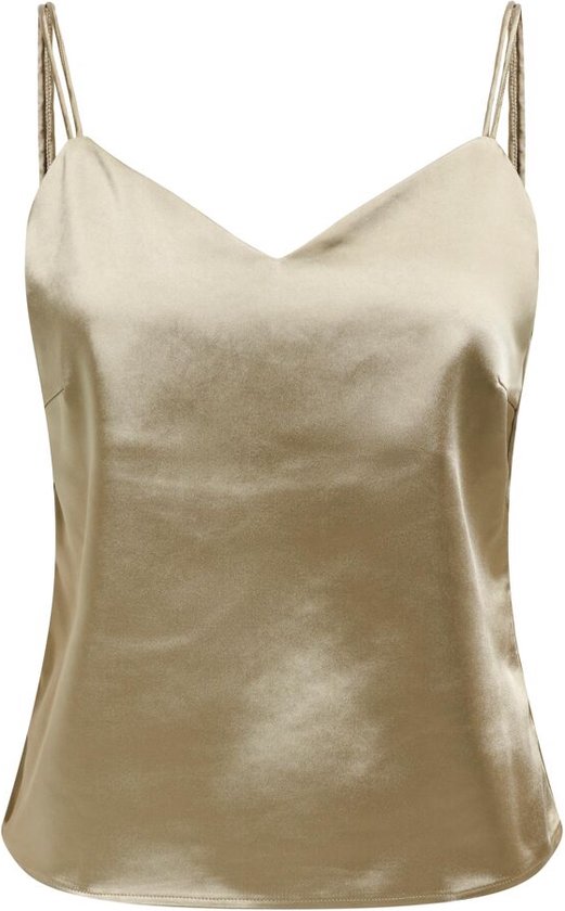 Only Onlthea Mayra Life Satin Singlet Trench Coat GOUD 36 | bol