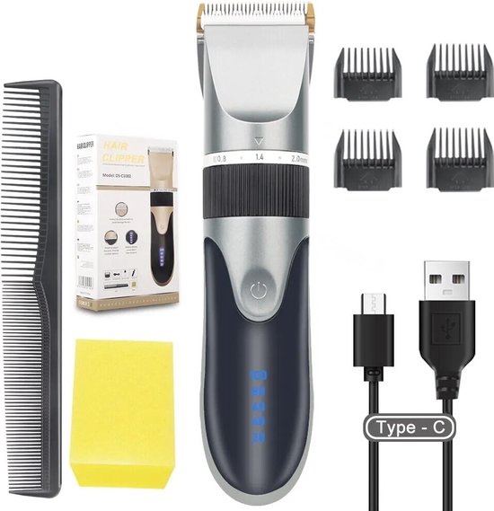Professionele Tondeuse Elektrische Kapper Haar Trimmers Voor Mannen ...