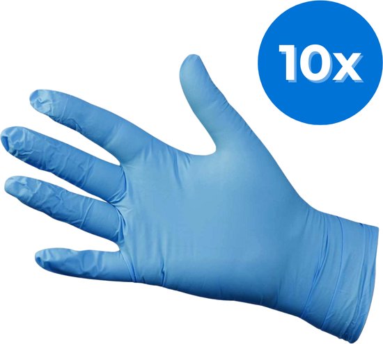 Romed Nitril handschoenen 1000 stuks - Set van 10 doosjes M Romed | bol