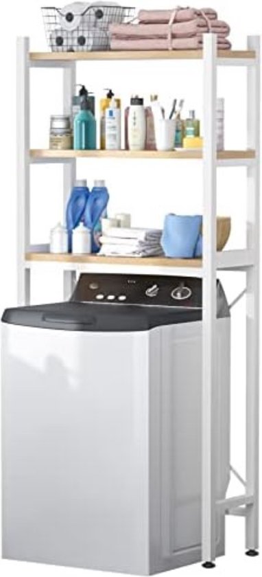 Wasmachine Ombouw - Wasmachine Meubel - Wasmachine Kast - Wit | bol