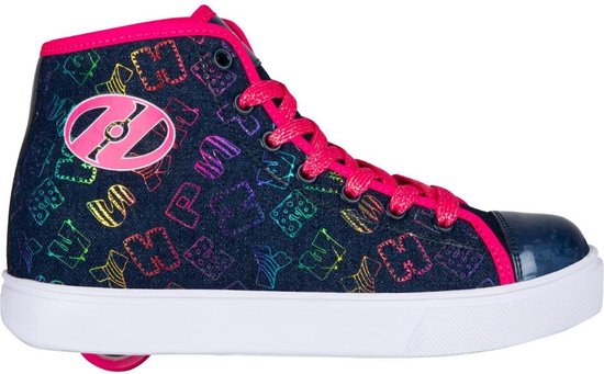 Heelys Veloz Denim / Pink / Rainbow | bol
