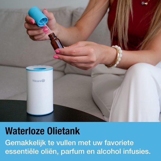 Waterloze Nano Essentiële Olie Diffuser voor Aromatherapie - Aroma ...