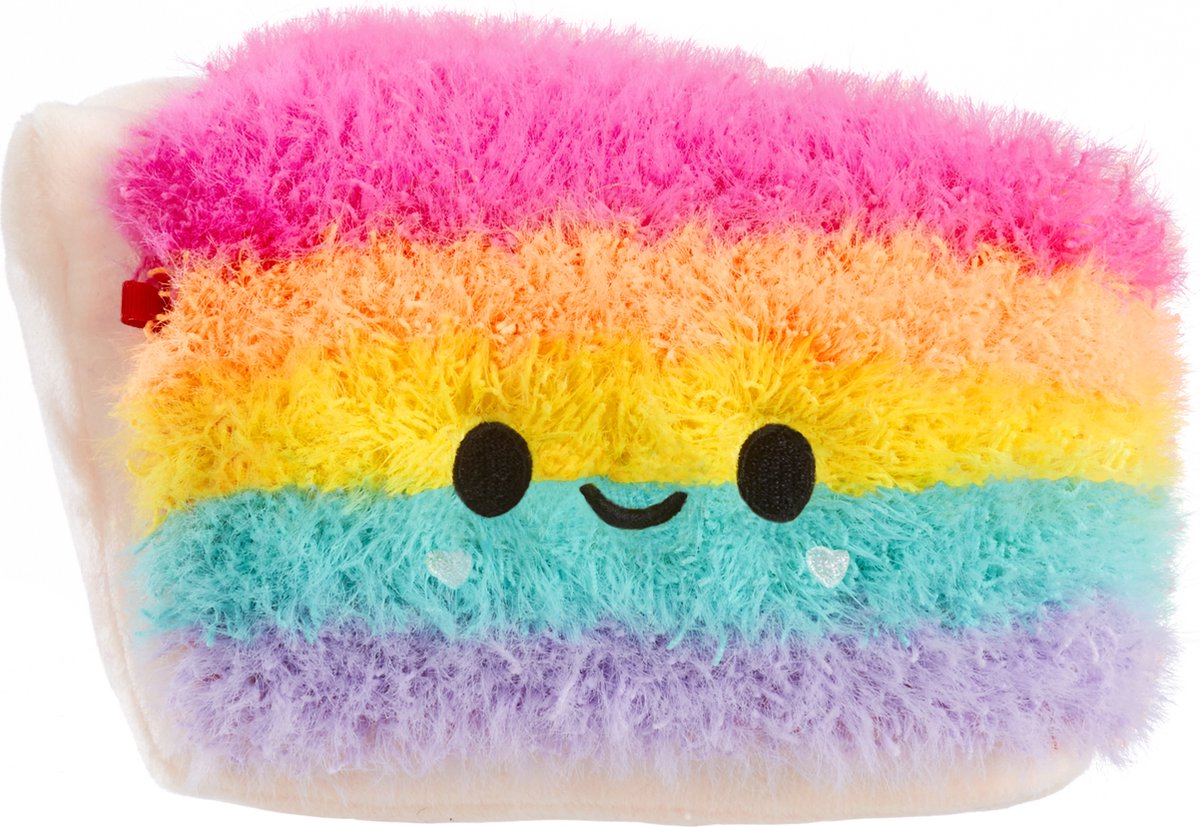 Fluffie Stuffiez kleine knuffel - 11,3 cm - Taart / pizza - Plukknuffel ...