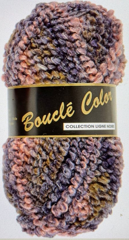 WOL-GAREN-BOUCLE COLOR-PER 5 STUKS-LAMMY YARNS-BREIEN EN HAKEN. | bol