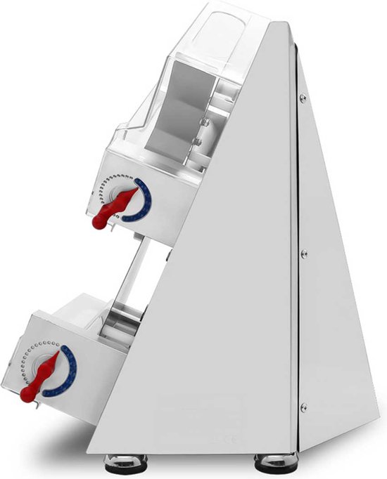 HCB® - Professionele Horeca Uitrolmachine voor Pizza - dubbele deeg rollen - 30 cm -... | bol